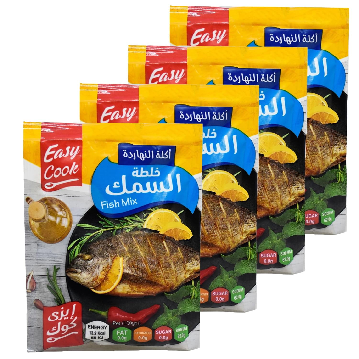 Easy Cook Fish Mix YYF14 Seasoning Blend Mixs Natural Crispy Fry ...