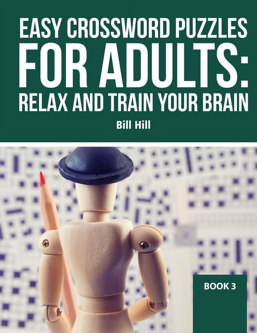 Easy Crossword puzzles for adults: Relax And Train Your Brain - Walmart.com
