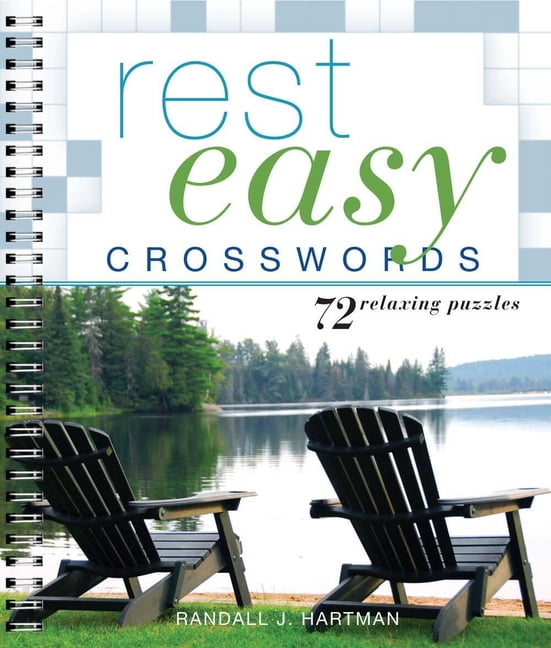 Easy Crosswords Rest Easy Crosswords: 72 Relaxing Puzzles, (Spiral ...