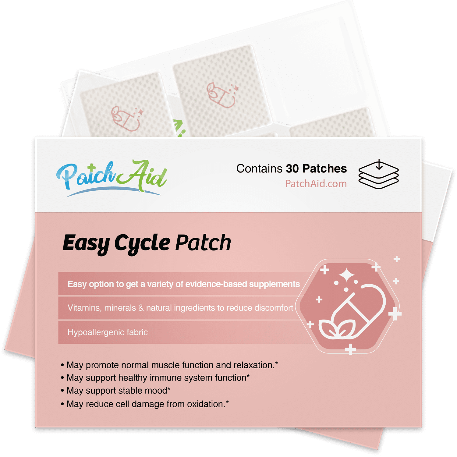 Easy Cycle Patch by PatchAid Size: 1-Month Supply - Walmart.com