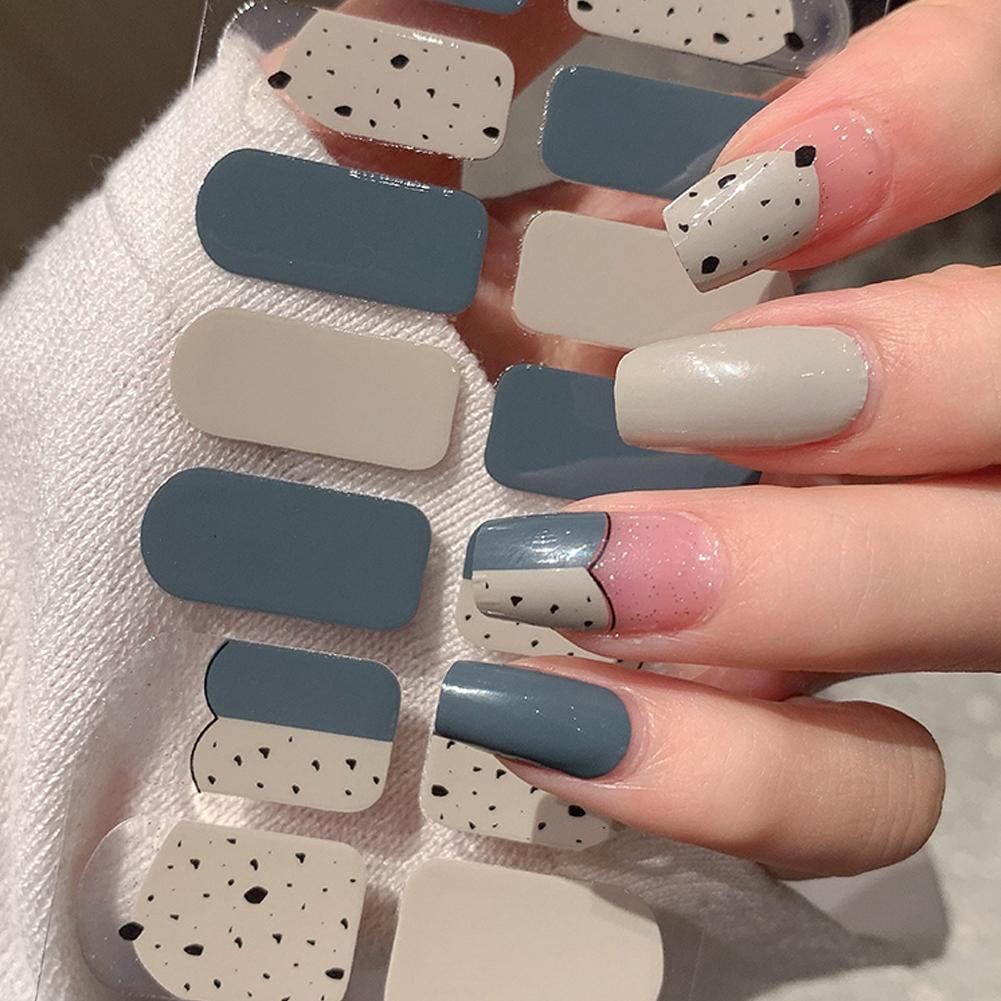 Easy DIY Nail Stickers - 12 Colors, High-Quality, Non-Damaging, Stylish ...