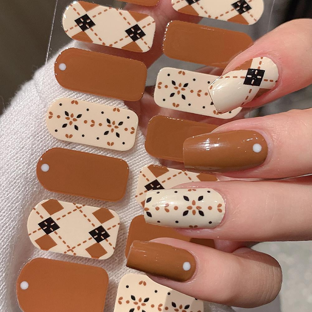 Easy DIY Nail Stickers - 12 Colors, High-Quality, Non-Damaging, Stylish ...