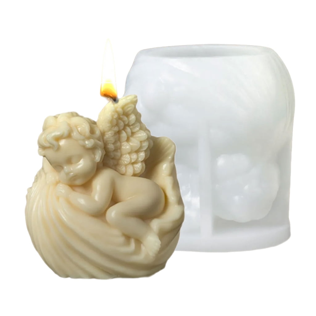 Easy Demold Home Crafting Silicone Molds With Delicate Rose And Shell ...