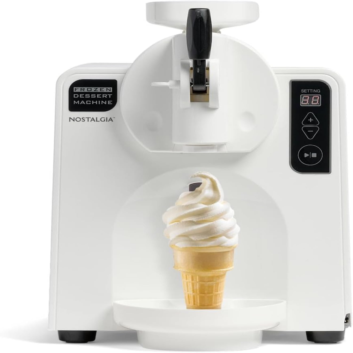 Easy-Dispensing Soft Serve Ice Cream Machine - Ice Cream Maker for ...