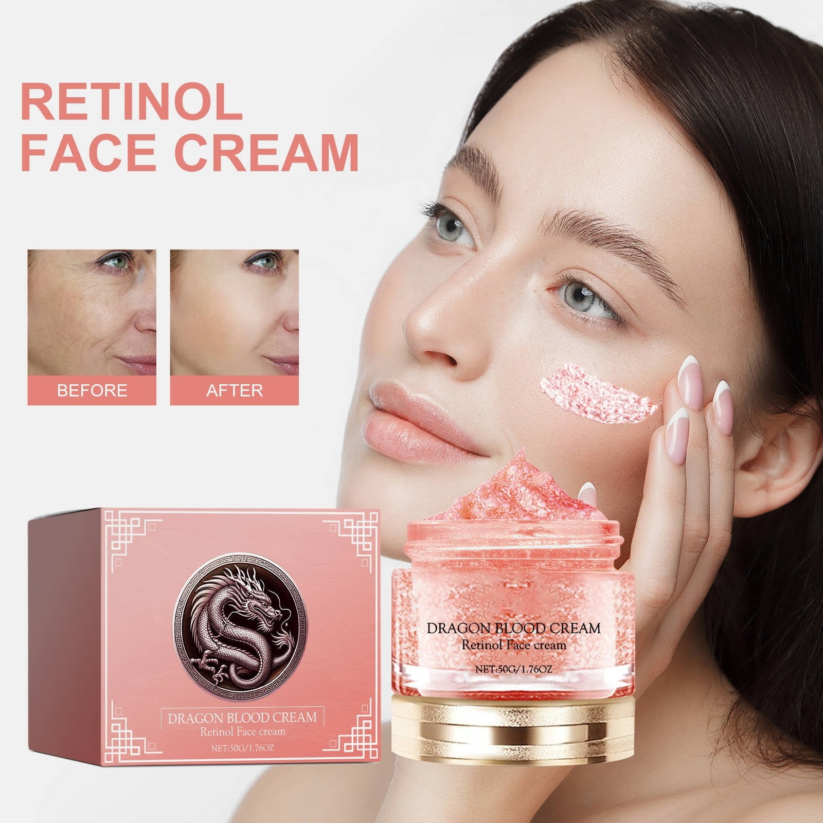 Easy Dragon Placenta Dragon Firm Facial Firming For Women Owned Skin ...