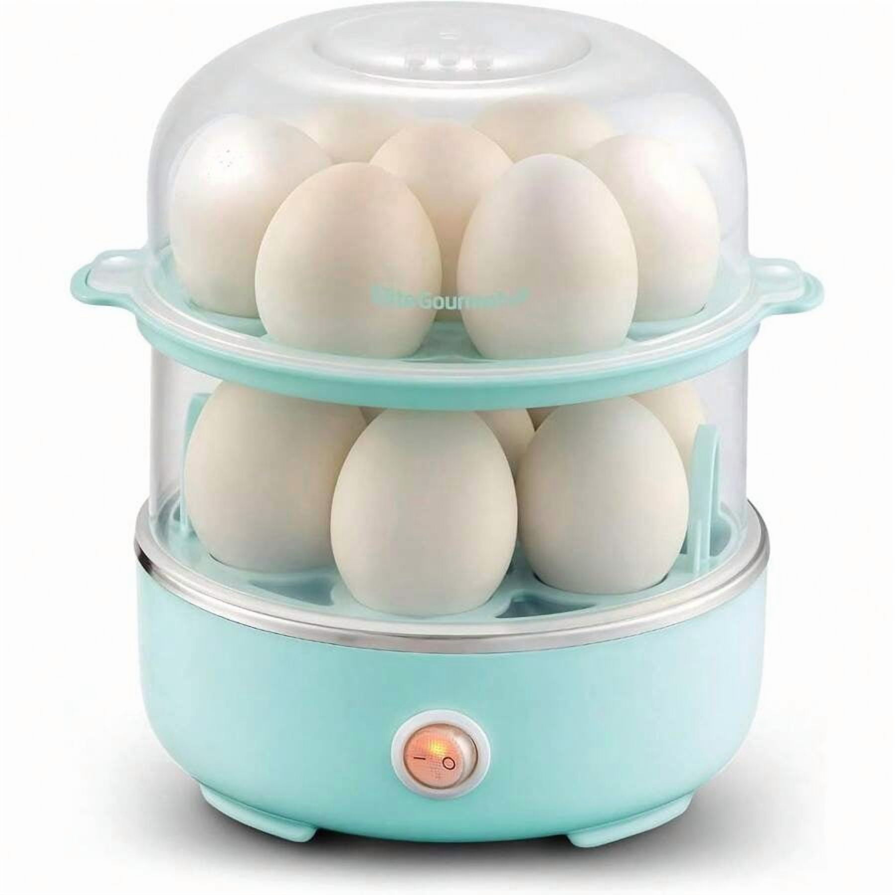 Easy Egg Cooker Electric 7-Egg Capacity, Soft, Medium, Hard-Boiled Egg ...