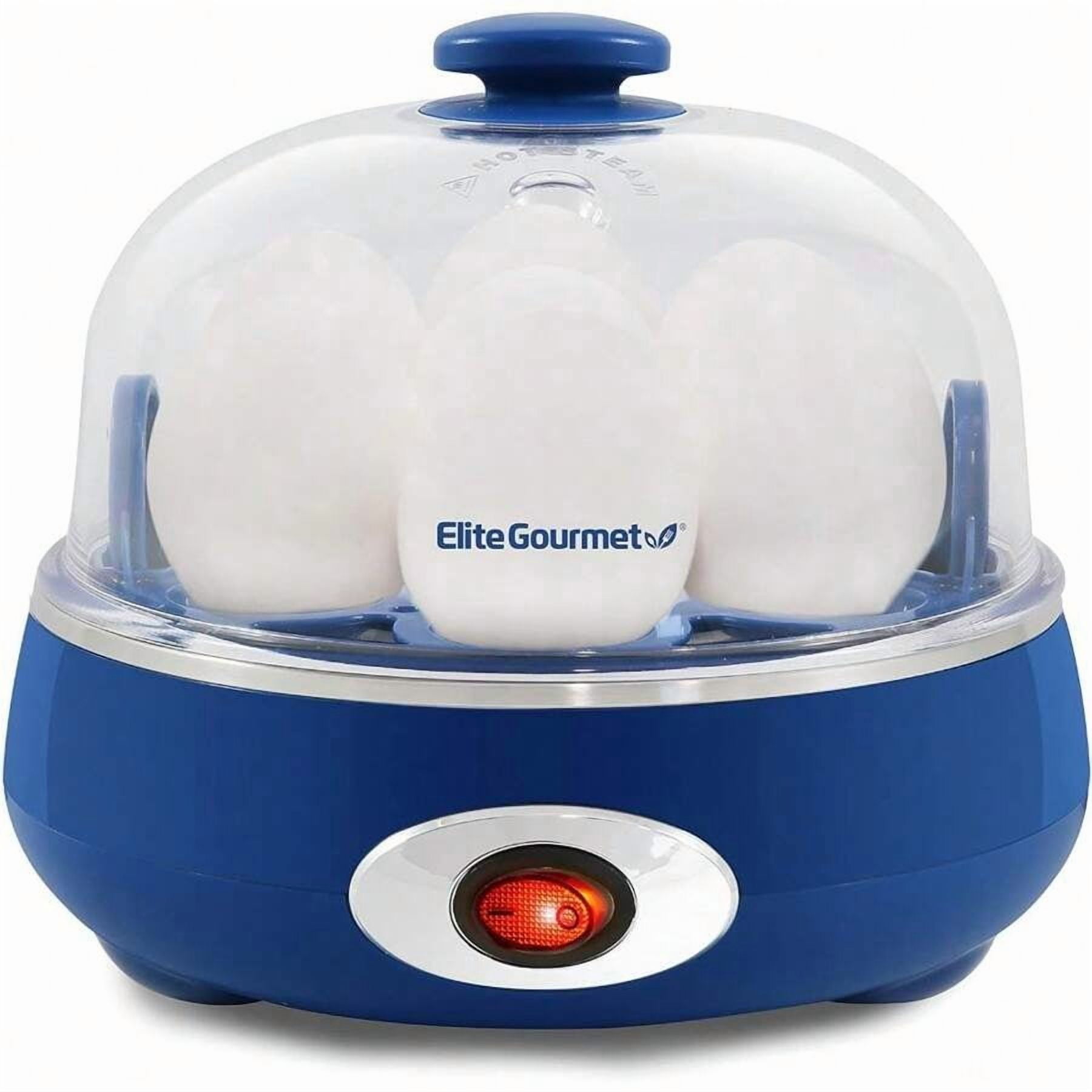 Easy Egg Cooker Electric 7-Egg Capacity, Soft, Medium, Hard-Boiled Egg ...