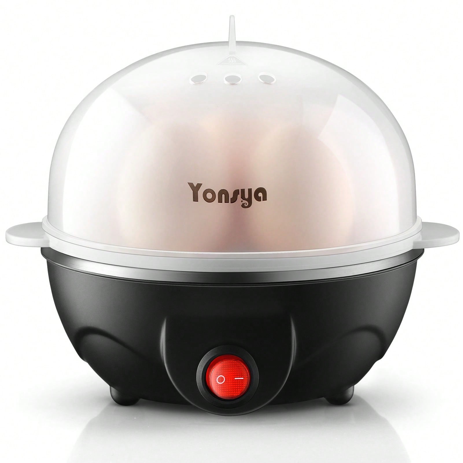 Easy Egg Cooker Electric 7-Egg Capacity, Soft, Medium, Hard-Boiled Egg ...