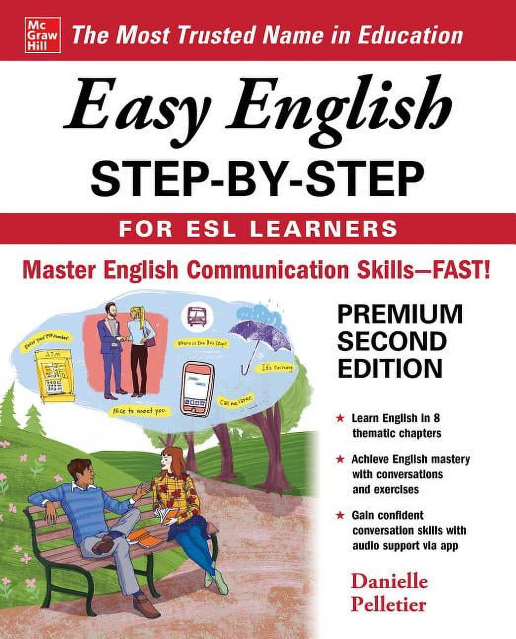 Easy English Step-By-Step for ESL Learners, Second Edition, (Paperback ...