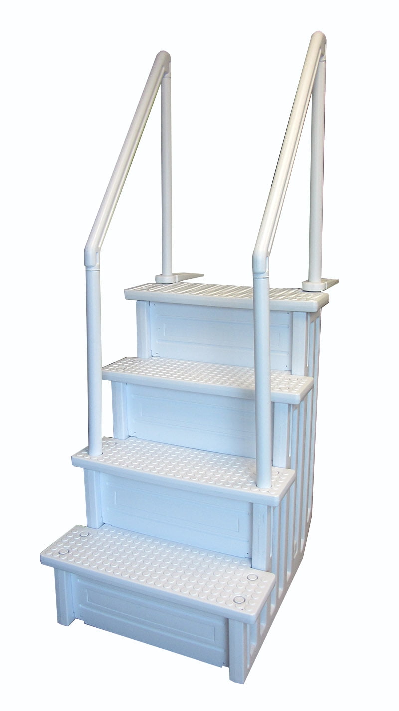 Easy Entry Pool Step Ladder for Above-Ground Pools - Walmart.com