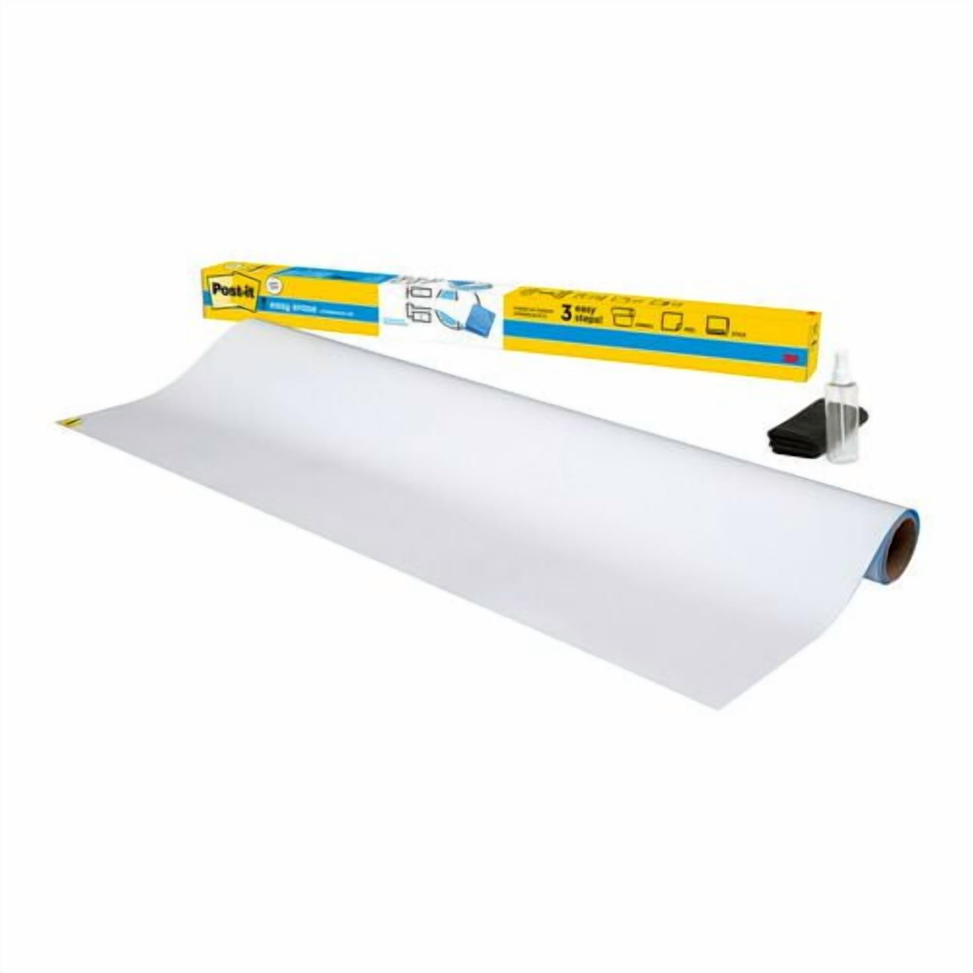 Easy Erase Permanent Marker Whiteboard Surface, Laminate Film, 48" x 36 ...