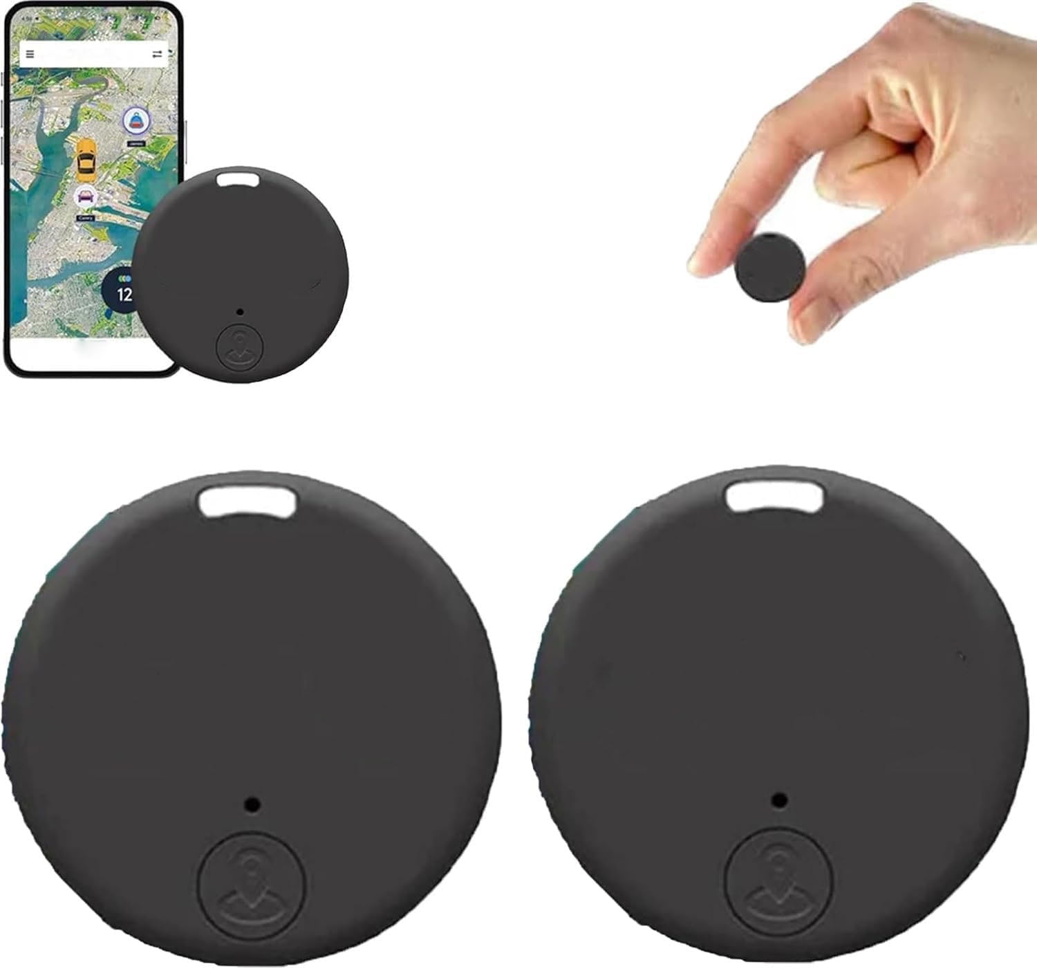 LXLE Mini GPS Tracker, Strong Magnetic Anti-Lost Locator, Key Finder ...