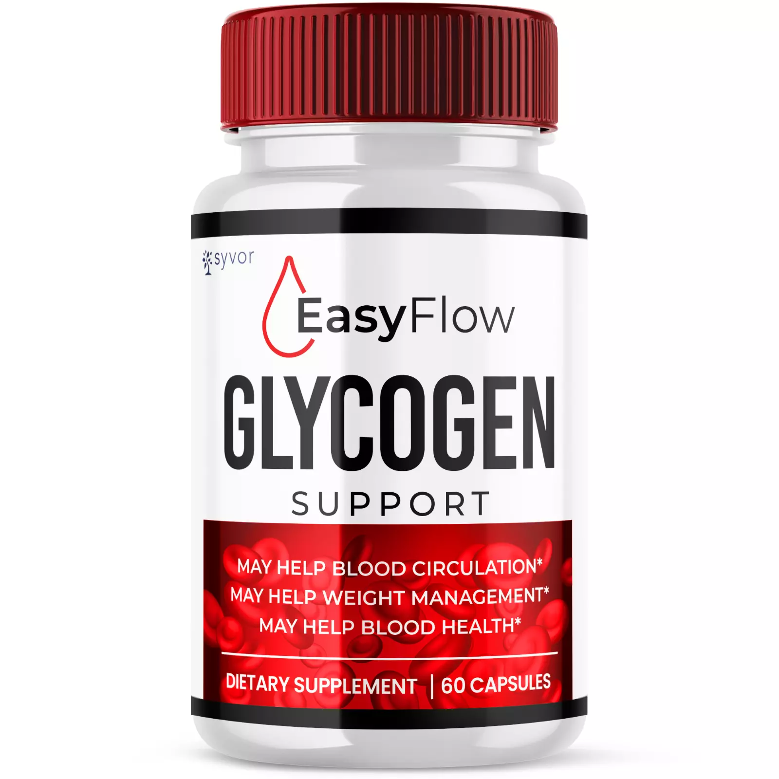 Easy Flow Glycogen Advanced Blood Support Formula, Extra Strength Glycogen Supplement 60 ...
