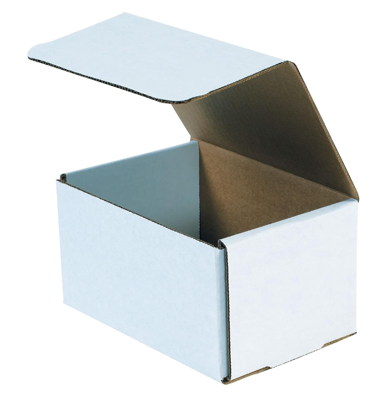 Easy-Fold Corrugated Cardboard Mailing Boxes, 12 1/2" x 12 1/2" x 1 ...
