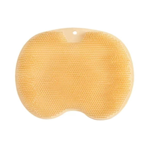 Easy Foot Scrubber, Silicone Shower Foot and Back Scrubber Mat with ...
