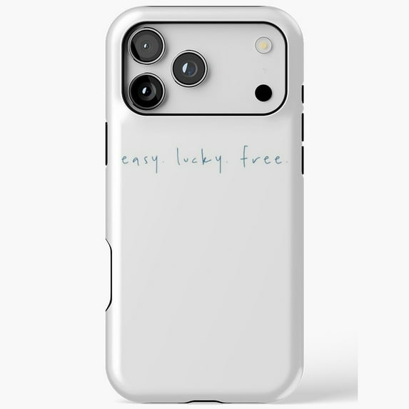 Easy Fortunate Free Text Design iPhone Case 17 11 12 13 14 15 16 Pro ...