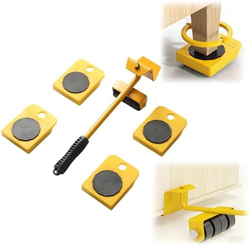 Easy Furniture Lifter Mover, Heavy Furniture Mover Tool Set with ...