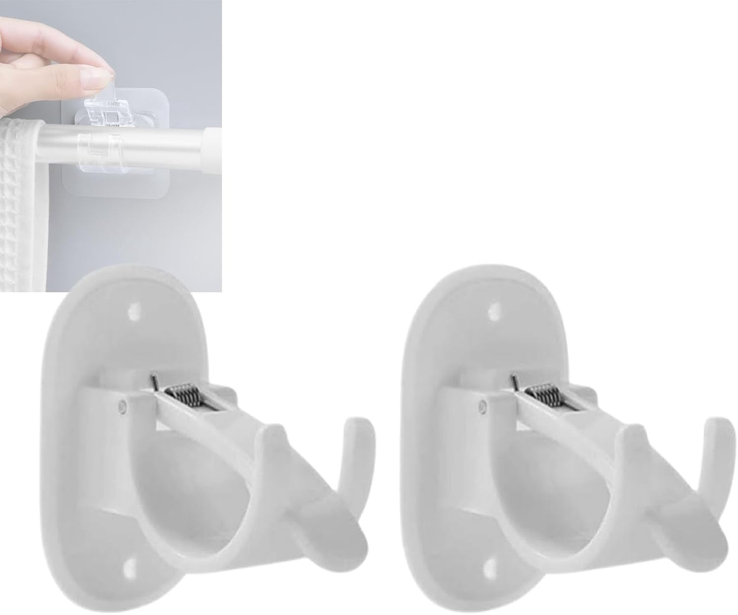 Easy Gadgetx Rods, Easy Gadgetx Rods for Lundry, Adjustable Curtain Rod ...