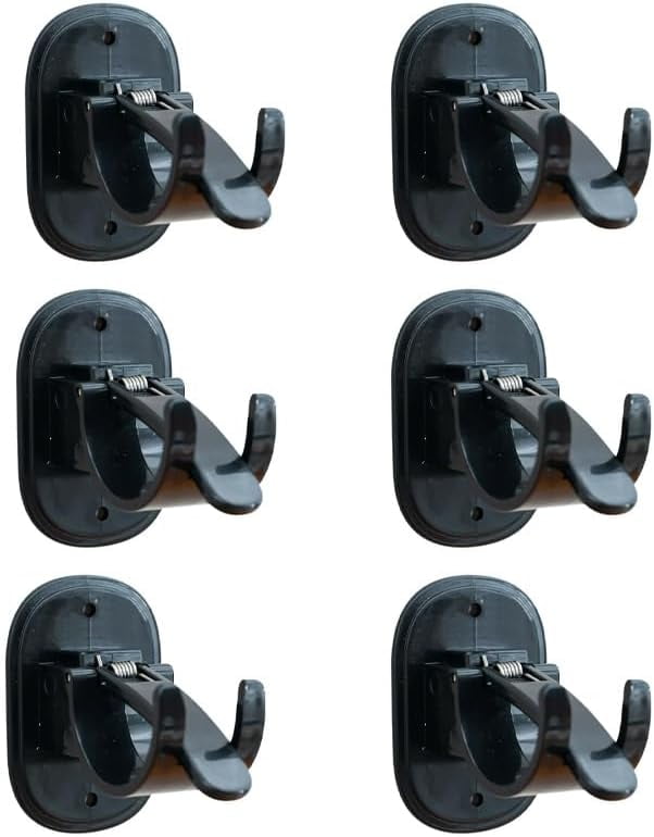 Easy Gadgetx Rods, No-Drill Self-Adhesive Curtain Rod Holder, Heavy ...