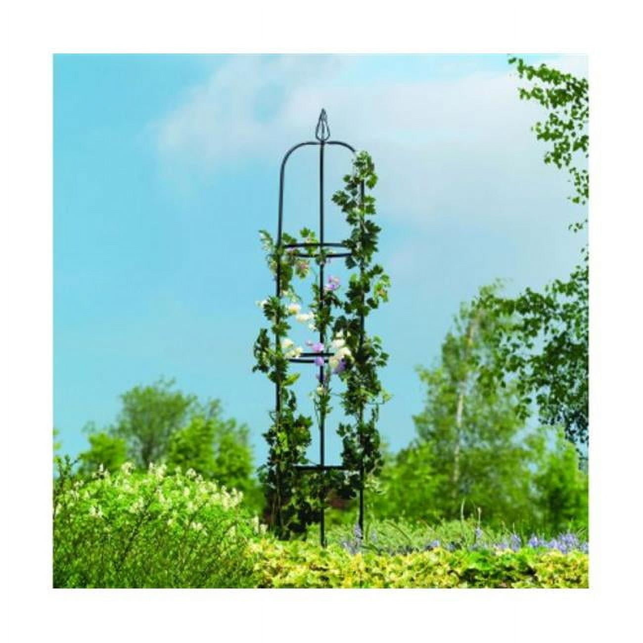 Easy Garden Obelisk Decorative, Black - Walmart.com