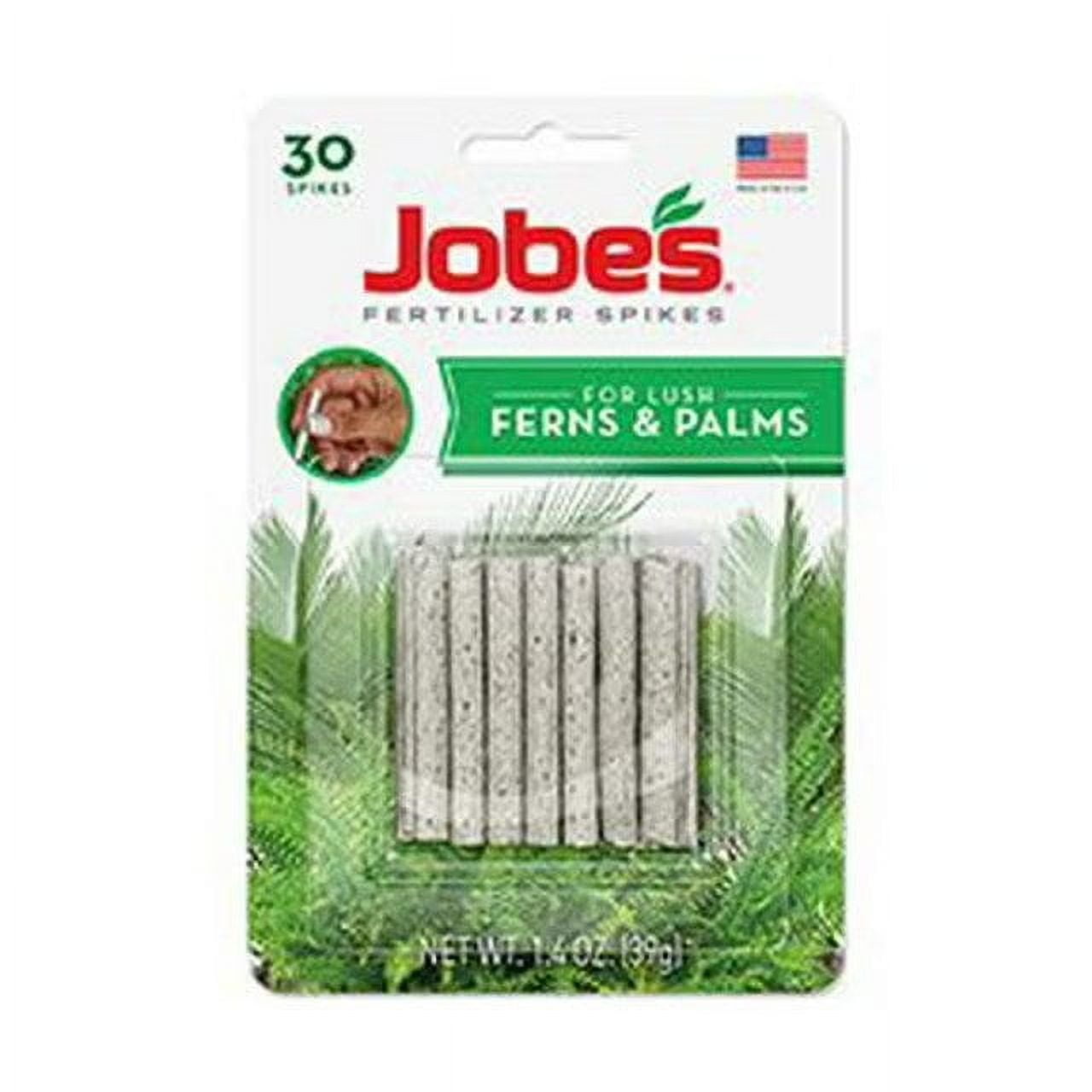 Jobes 05101 Indoor Plant Food Fertilizer Spike, White, Odorless ...