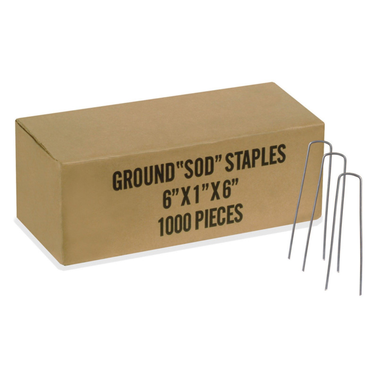 Easy Gardener 817 Commercial Fabric Staples 1000 Count - Walmart.com