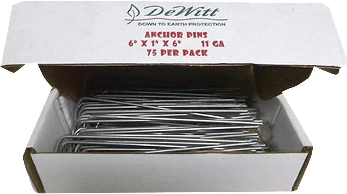 Dewitt Products Gauged Silver Anchor Pins 500 Per Pack Apb5 The