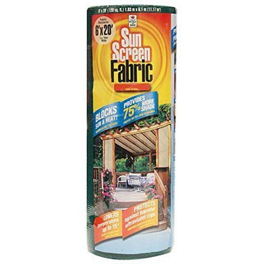 Easy Gardener Fabric Sun Screen Shade 20 ft. H X 6 ft. W - Walmart.com