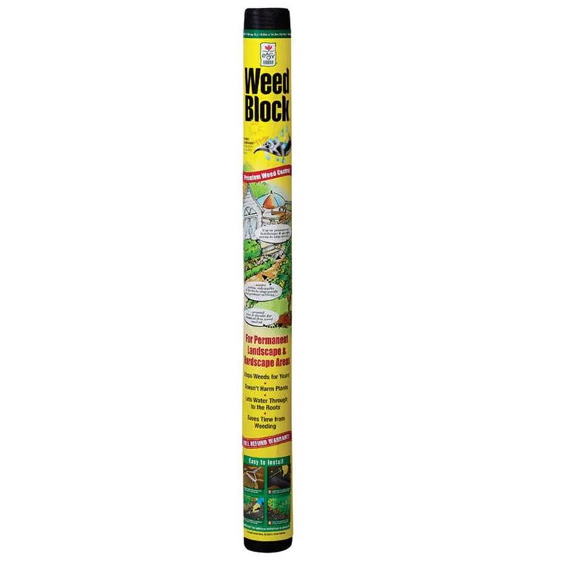 Easy Gardener - Weed Block 36 in W x 25 ft L - Landscape Fabric ...