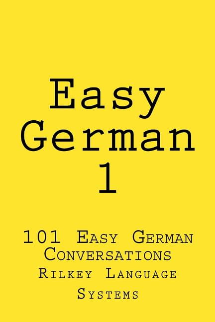 Easy German 1: Easy German Conversation 1 - Walmart.com