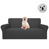 Easy-Going Waterproof Dark Gray Sofa Cover, Slipcover Furniture ...