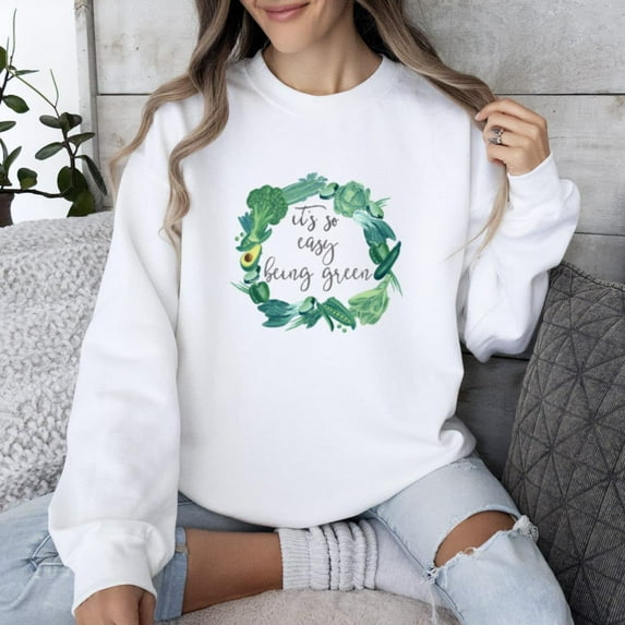 Easy Green Living Eco Friendly Climate Support Sweatshirt, up to size ...