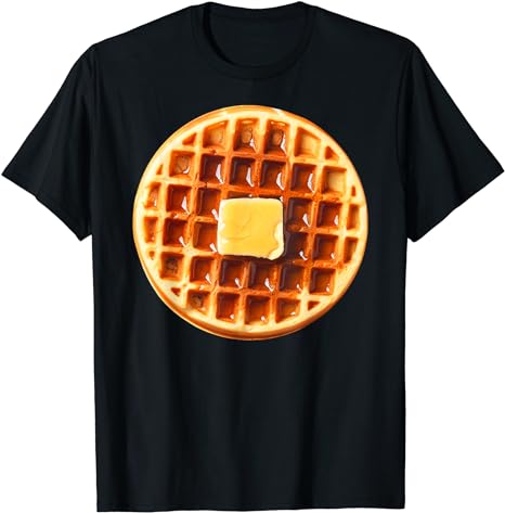 Easy Halloween Costume Waffle Funny Group Breakfast Waffle T-Shirt ...