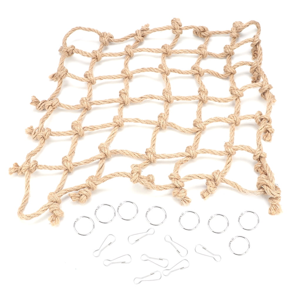Easy,Hang Bird Swing Climb Net, Thick Cotton Rope, Bite,Resistant ...