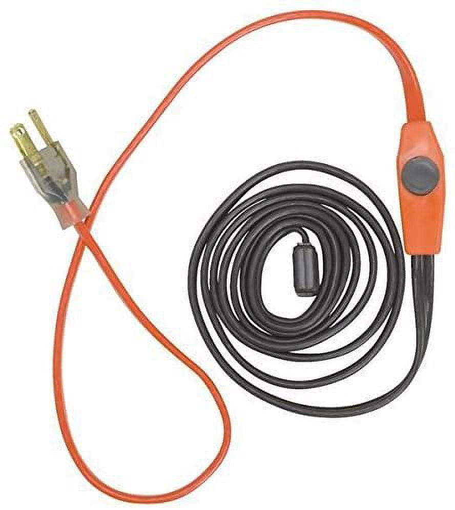 Easy Heat 3' 120V 7 Watt Per Foot AHB Pipe Heating Cable W/Thermostat ...