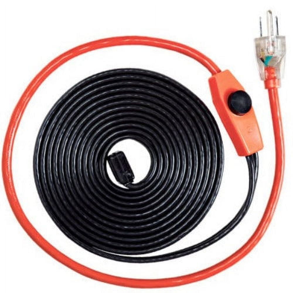 Easy Heat AHB112A 12' Foot Automatic Water Pipe Heating Cable Freeze ...