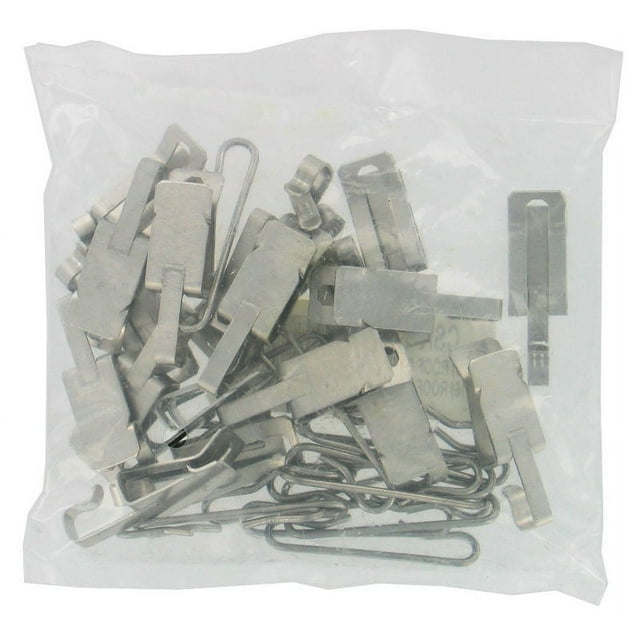 Easy Heat CSK-12 Roof & Gutter De-Icing Cable Clips & Spacers, Silver ...