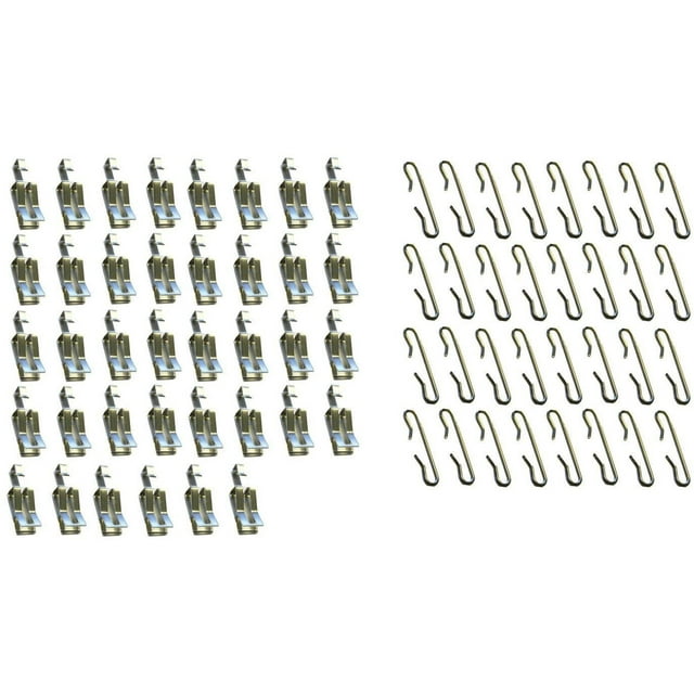 Easy Heat CSK-12 Silver Roof Gutter Clip & Spacer Set - 2 Pack ...