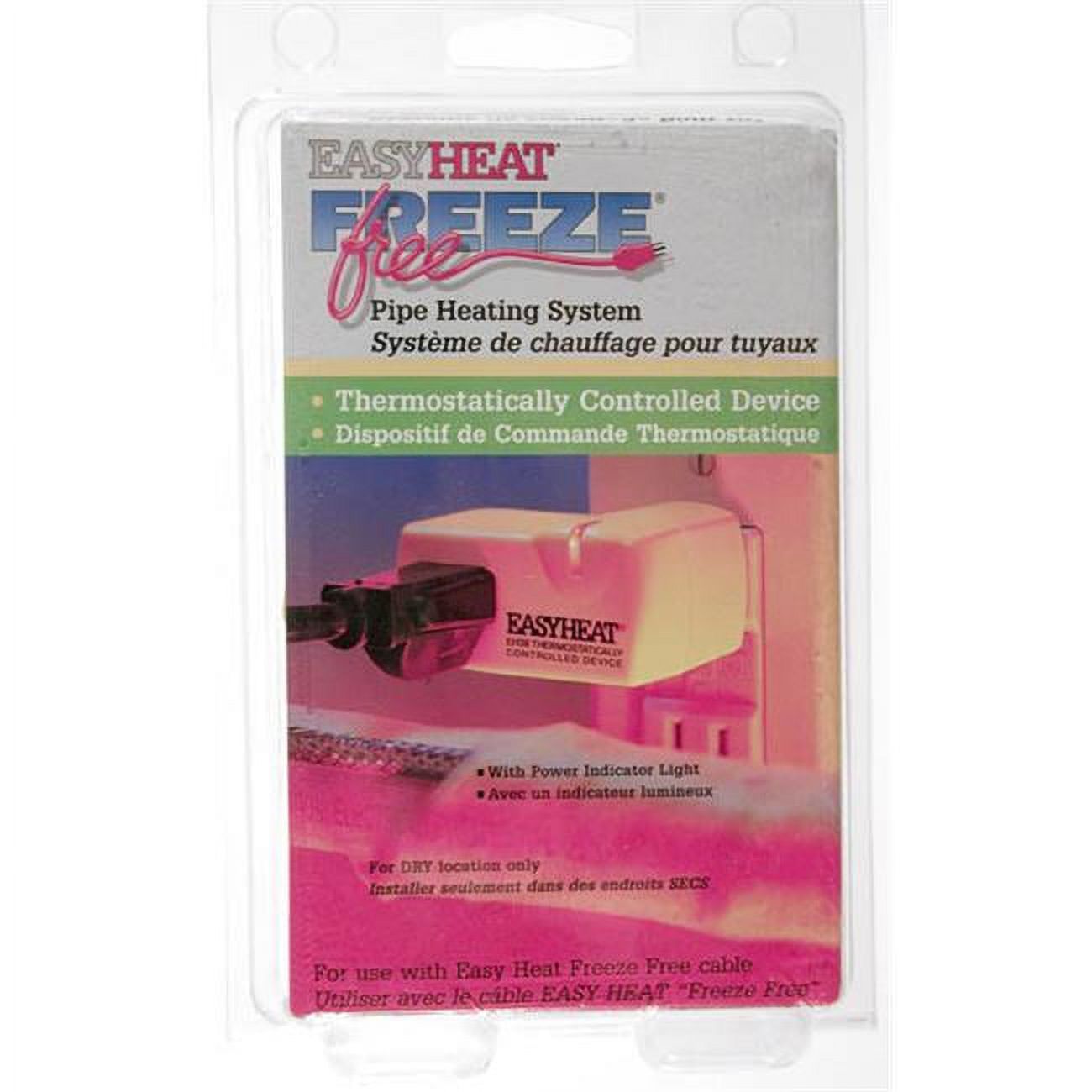 Easy Heat EH-38 Freeze Thermostatically Controlled Pipe Heating System ...