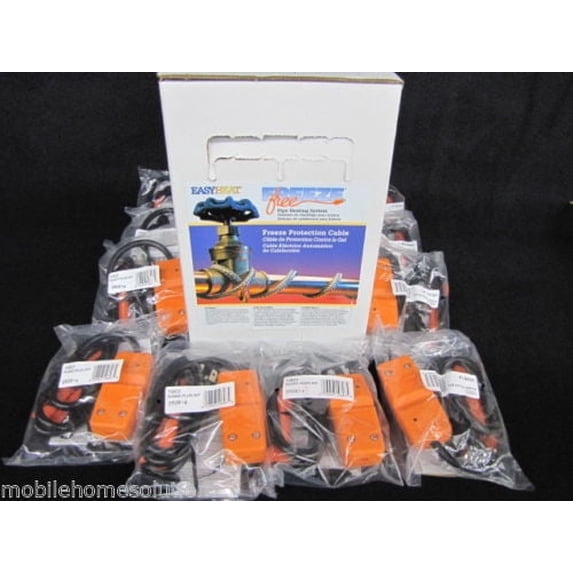 Easy Heat Tape Waterline Trace Heater Freeze Protection 500' w/ 10 Plug ...