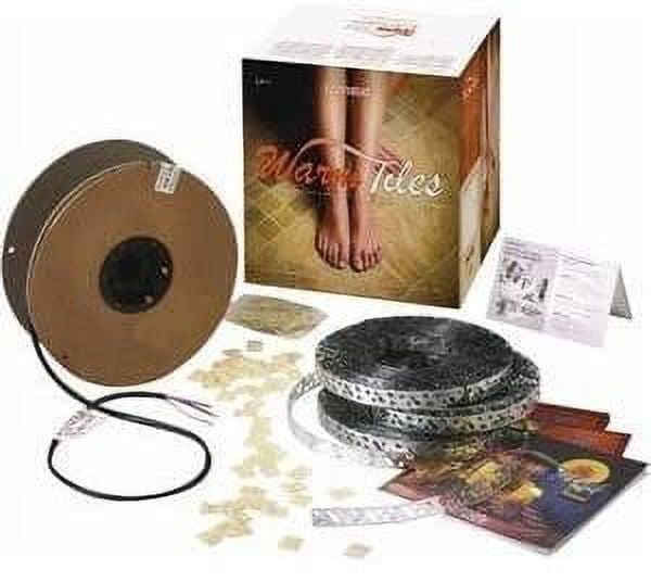 Easy Heat Warm Tiles DFT1048 Floor Heat Kit Covers 43-54 Square Feet by ...