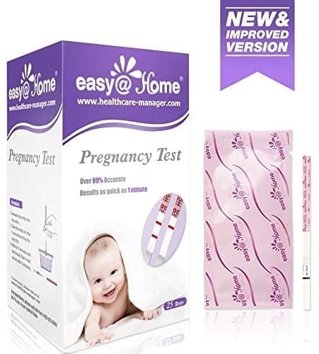Easy@Home 25 Early Detection Pregnancy Test, 25 Count - Walmart.com