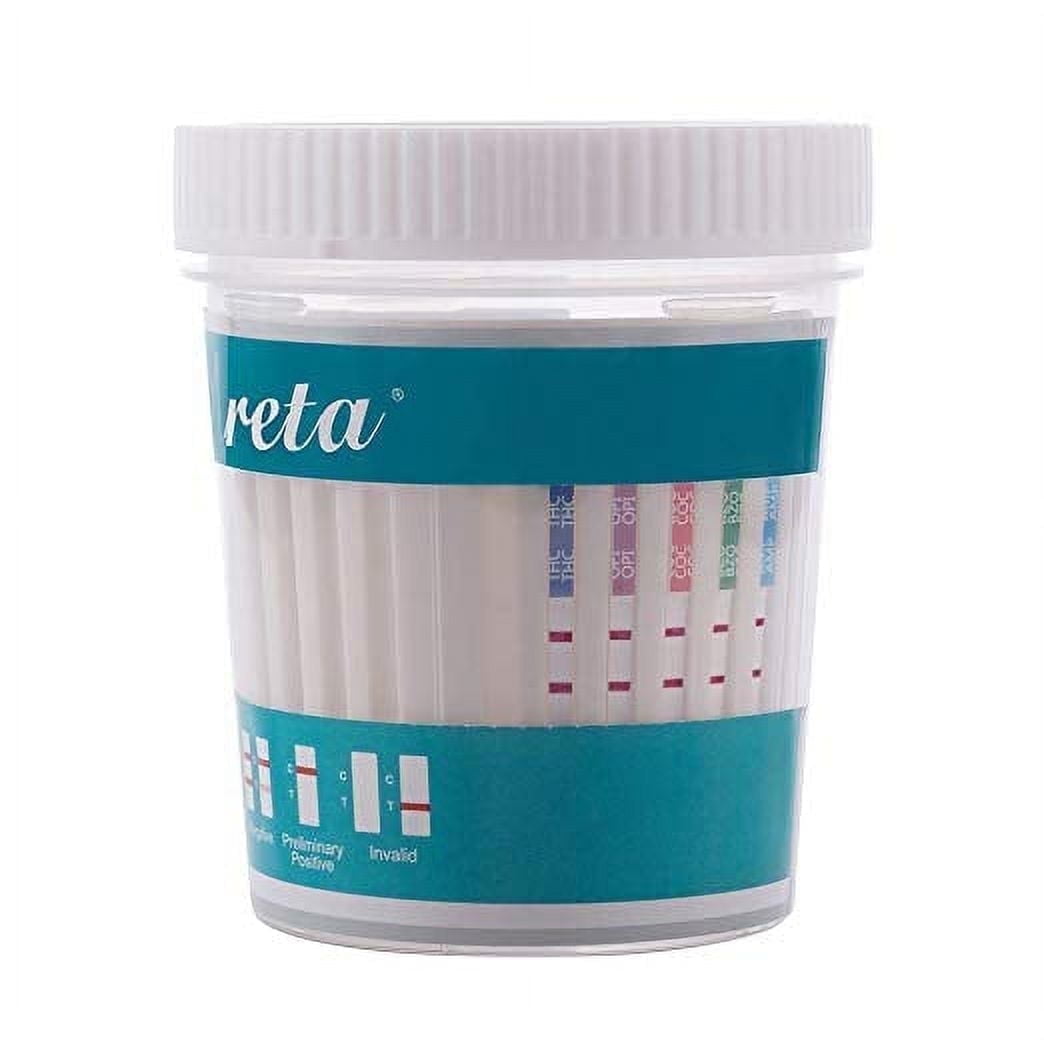 Easy@Home 5 Panel Urine Drug Test Cups, 25 Pack - Walmart.com
