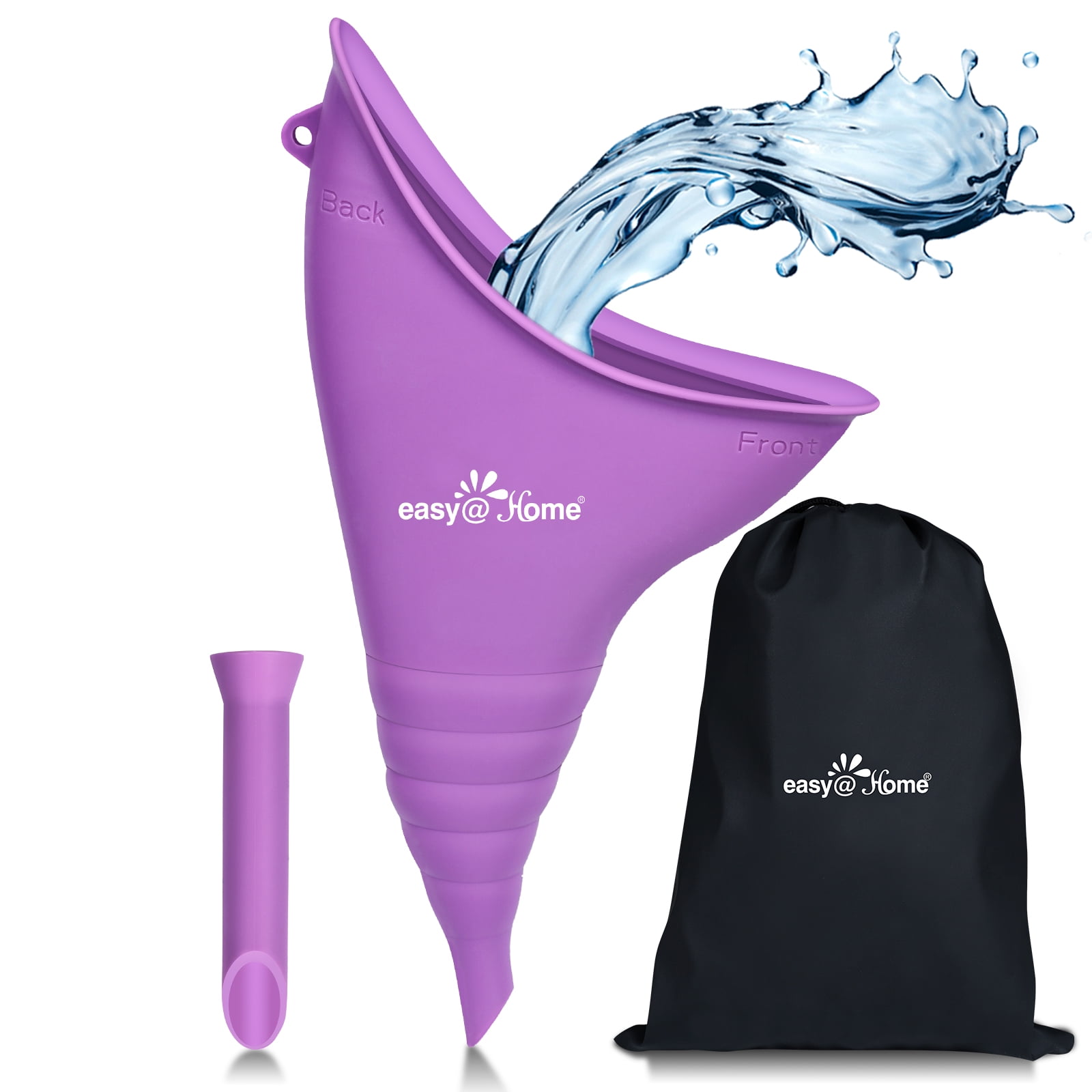 Easy@Home Female Personal Urination Device, Travel Pee Funnel for ...