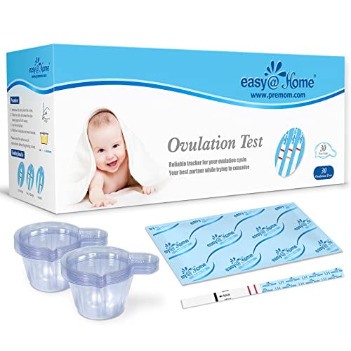 Easy Home Ovulation Test Strips Accurate 30 Lh Ovulation Predictor Kit