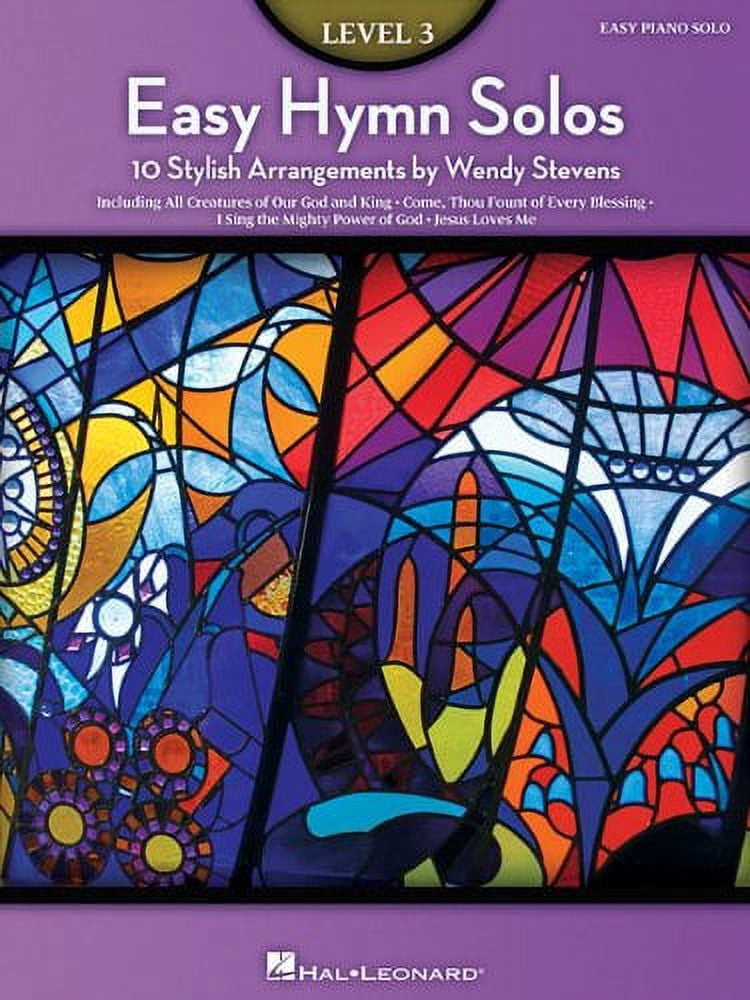 Easy Hymn Solos - Level 3: 10 Stylish Arrangements - Walmart.com