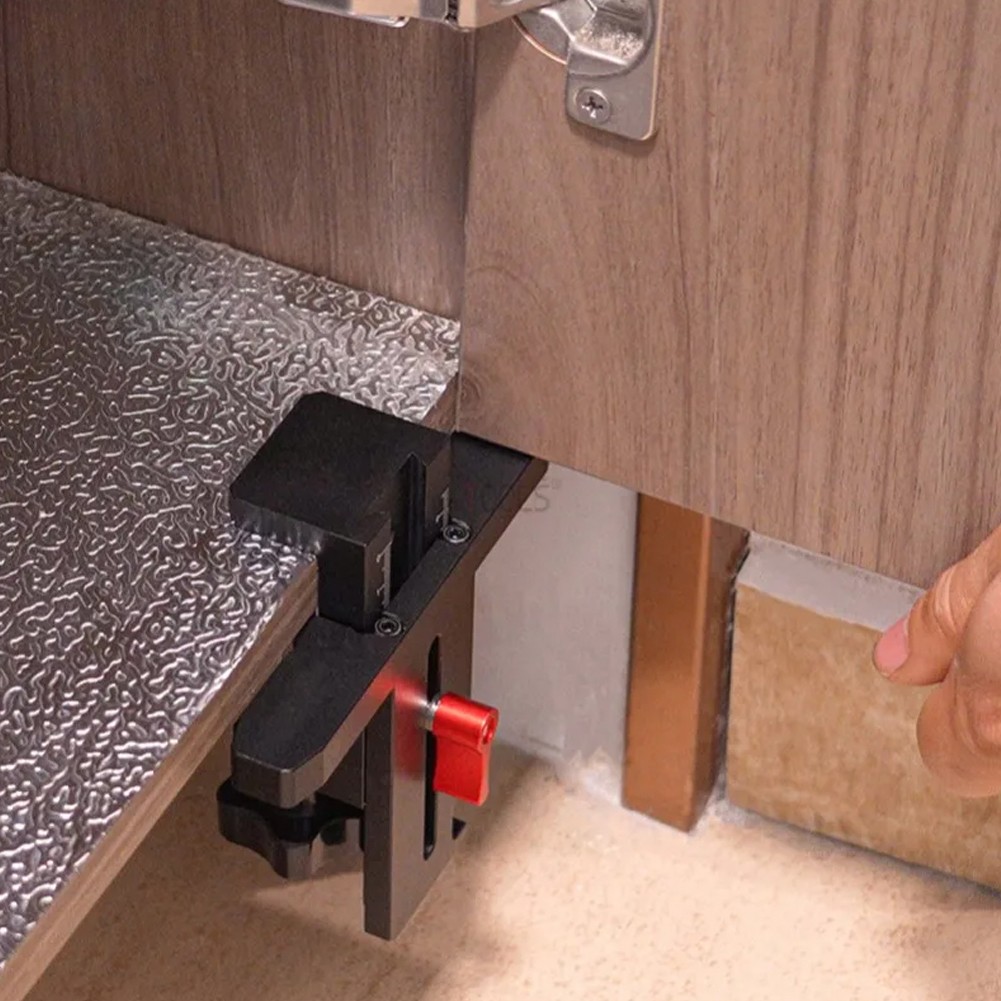 Easy Install Cabinet Door Mounting Jig Wardrobe Door Leveler Aid ...