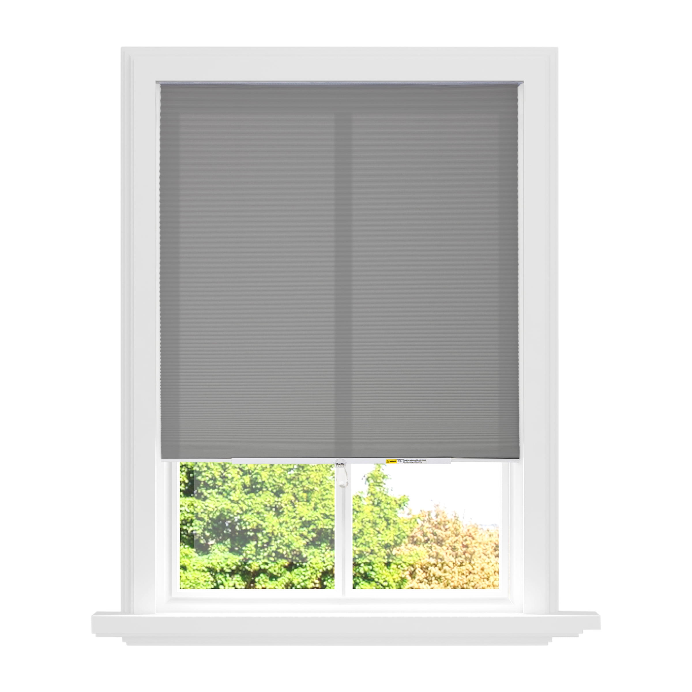 Easy Install Cellular Shades - No Drill Blinds for Windows, Blackout ...