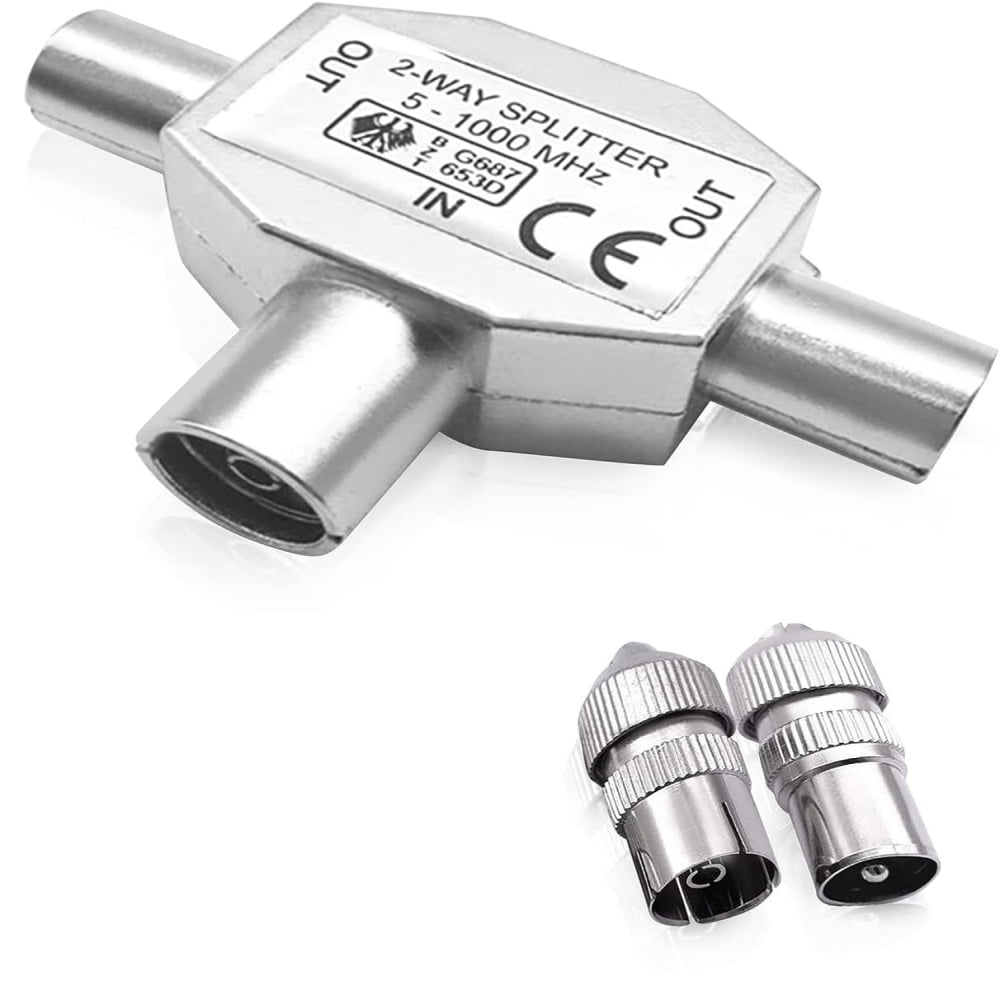 Easy Install Disassemble Digital Coax Cable Splitter, Heavy Duty ...