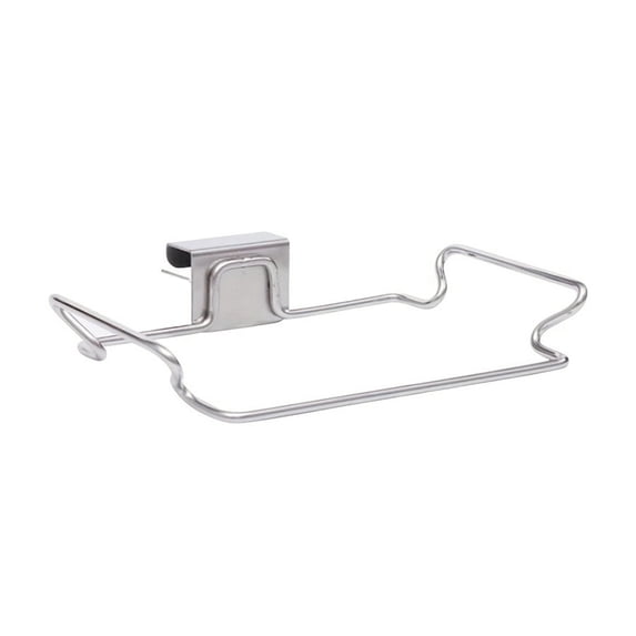 Easy Install Kitchen Trash Rack Closet Garbage Holder for Cabinet Door ...